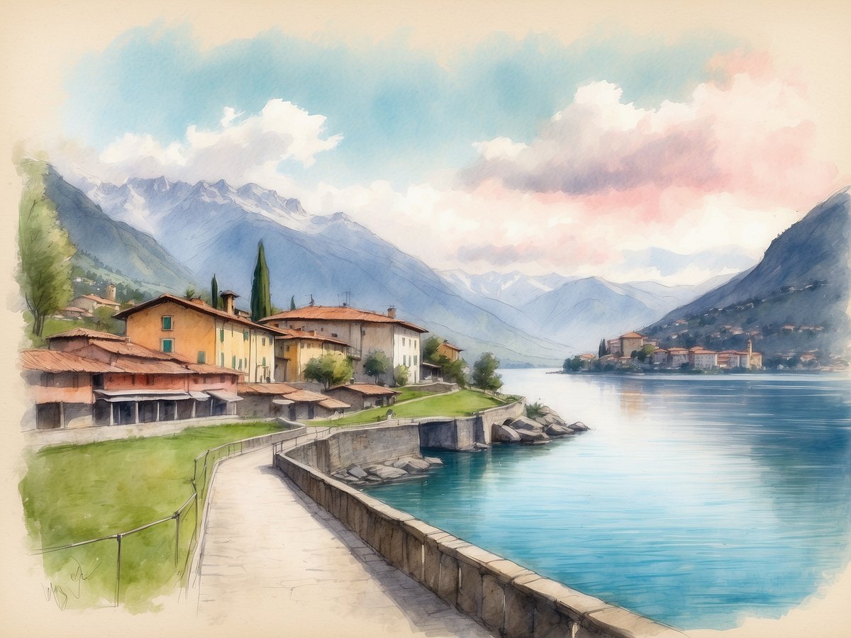 Sesto Calende: Zwischen Fluss & See am Lago Maggiore